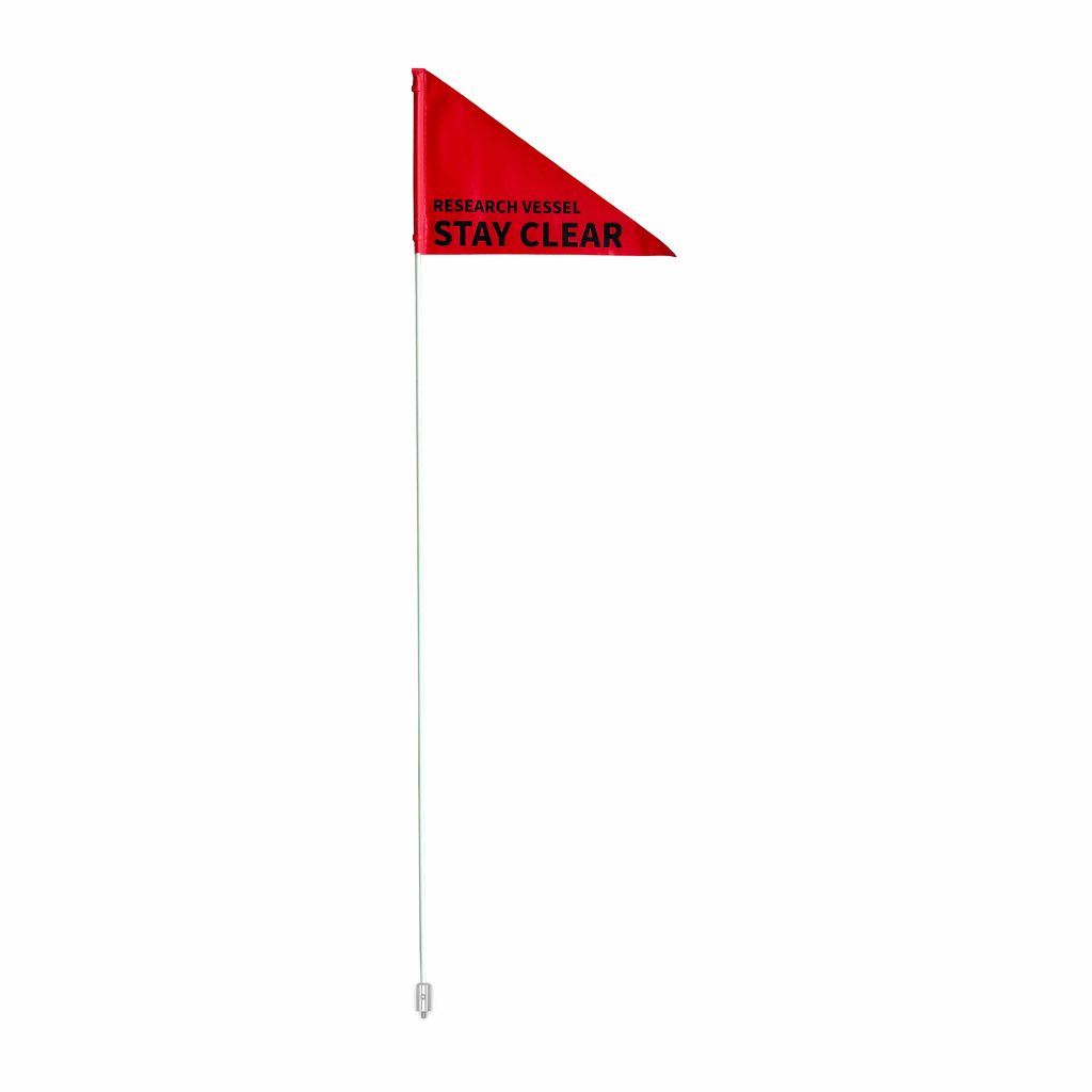 High Visibility USV Safety Flag – Seascape Subsea BV