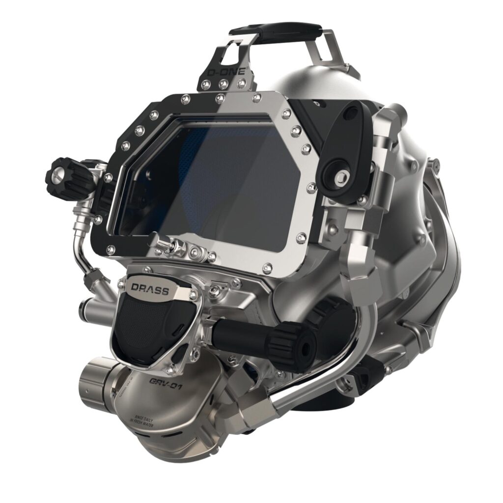 DRASS | D-ONE Diving Helmet – Seascape Subsea BV