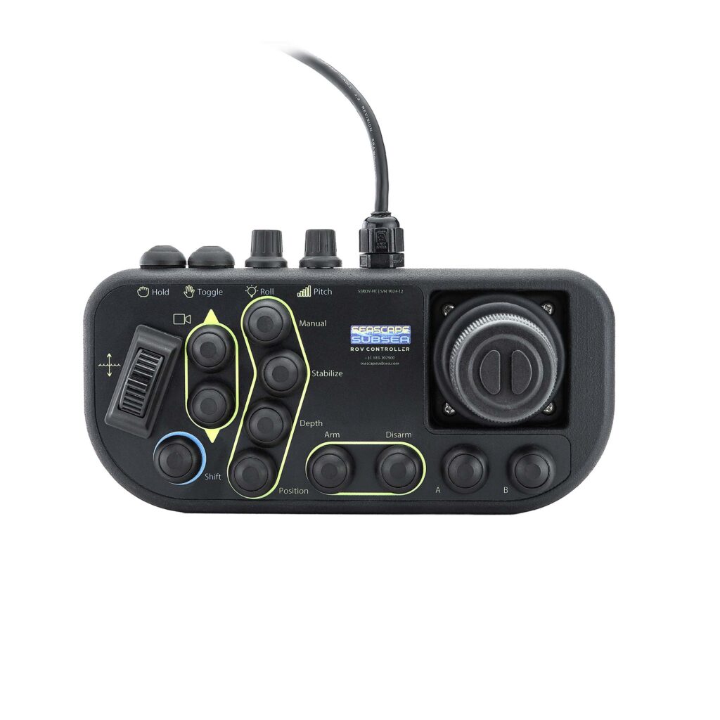 Waterproof ROV Hand Controller – Seascape Subsea BV